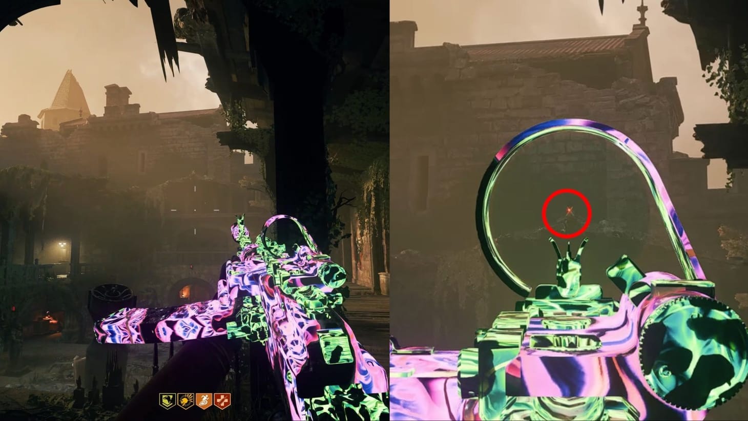Power-Ups Easter egg guide in Black Ops 6 Zombies Citadelle des Morts