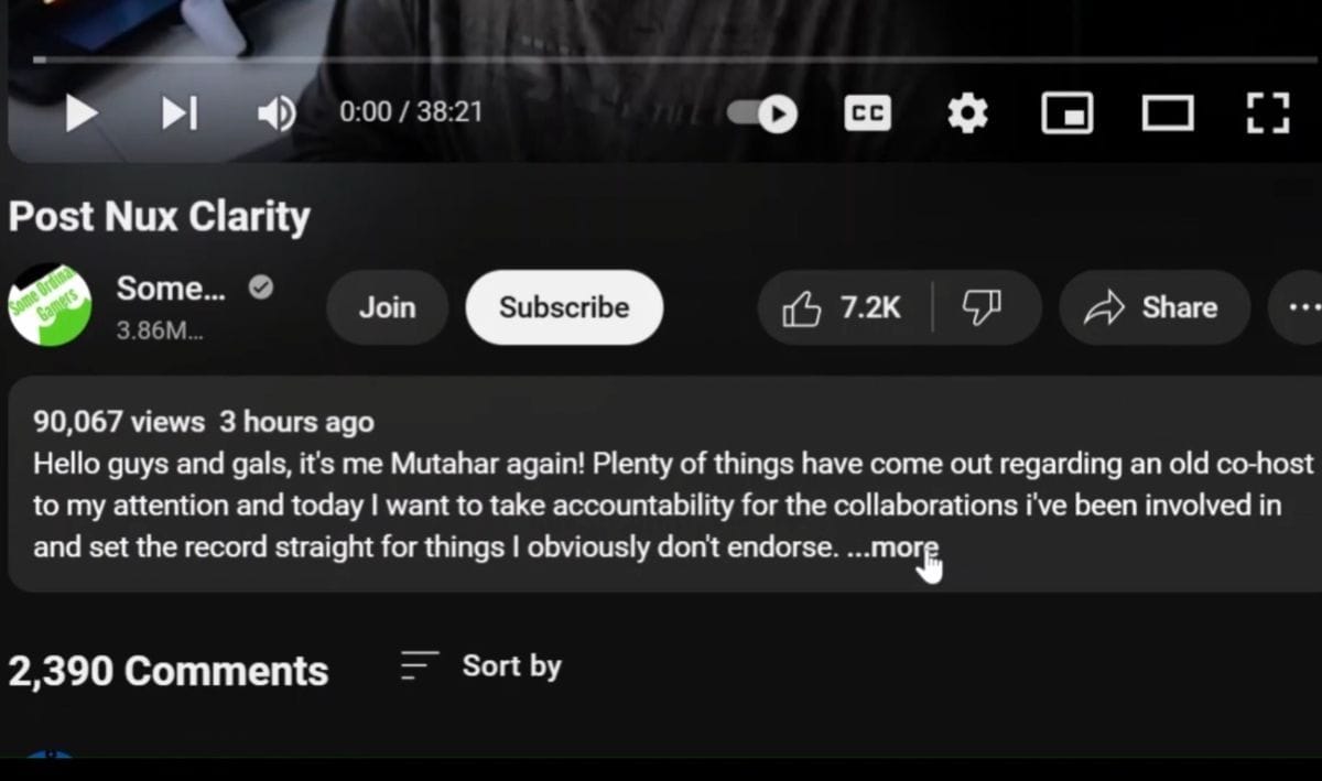 The SomeOrdinaryGamers and Nux Taku controversy explained