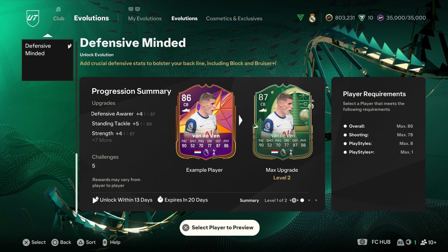 EA FC 25 Defensive Minded Evolution guide: Best players to use, all upgrades, requirements, and more