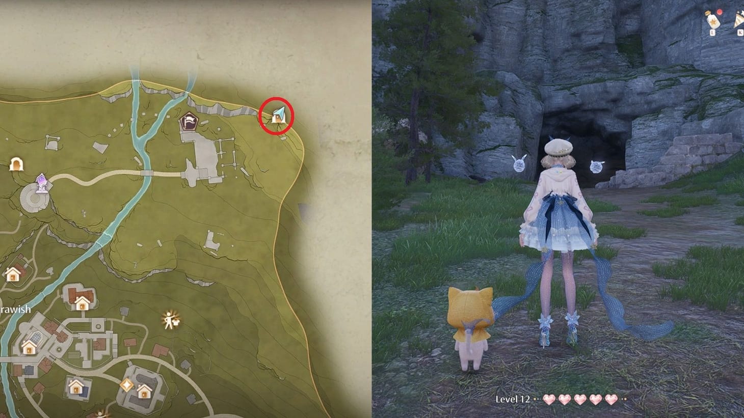 All Infinity Nikki cavern locations and rewards