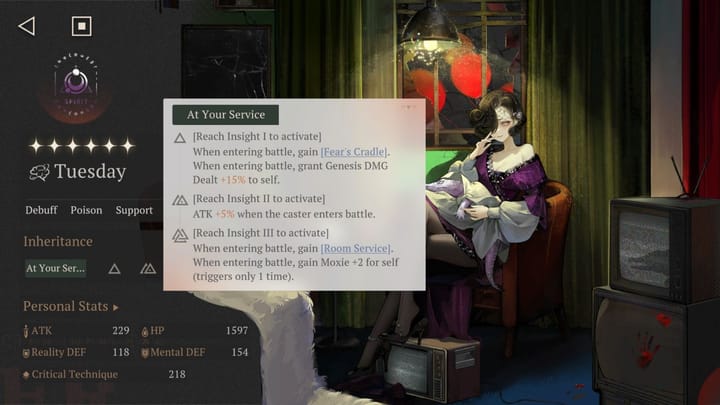 Reverse 1999 Tuesday build guide: Skills, best Psychubes, Insight ...