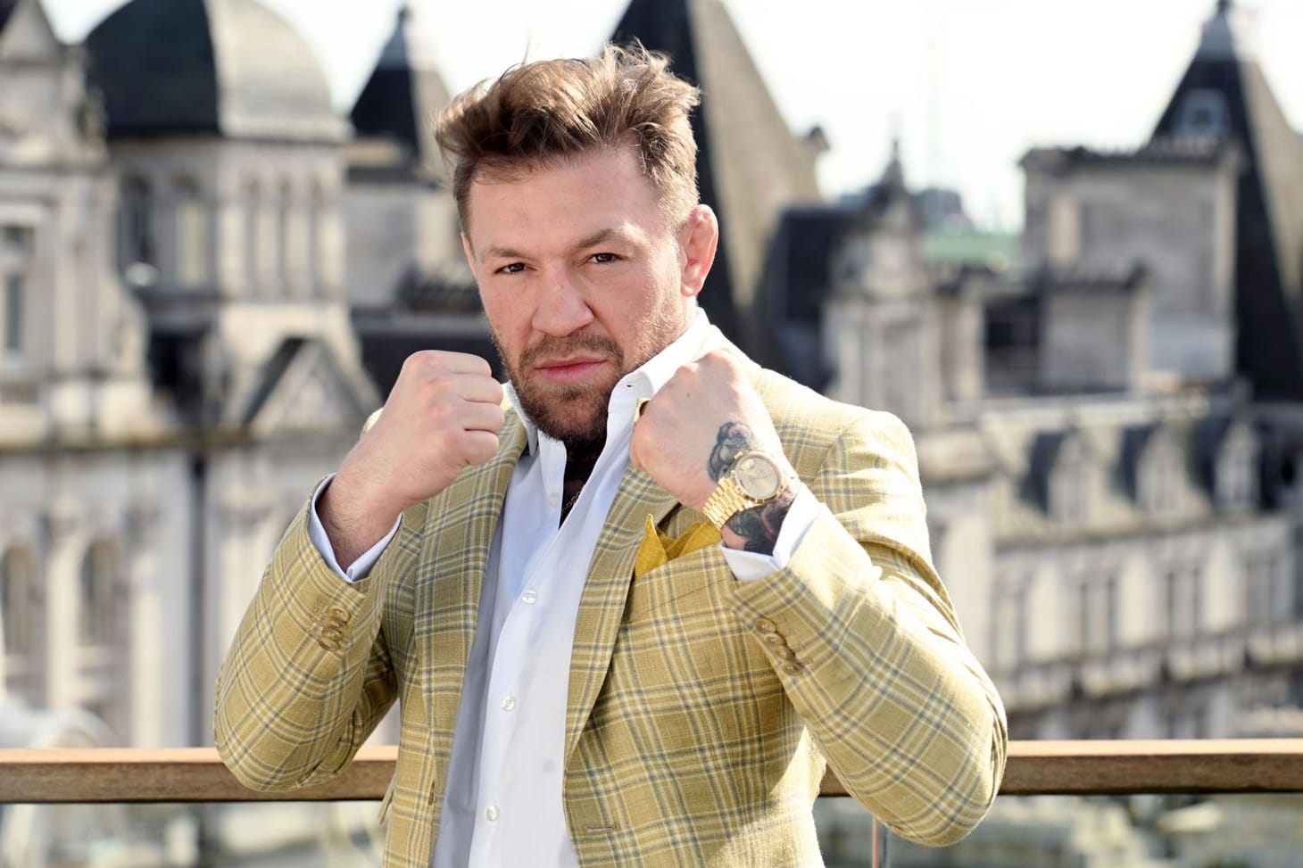 What was Conor Mcgregor's first UFC fight?