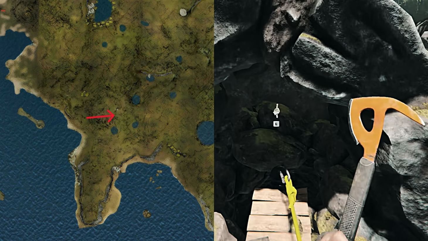 Where to find the Rebreather in The Forest