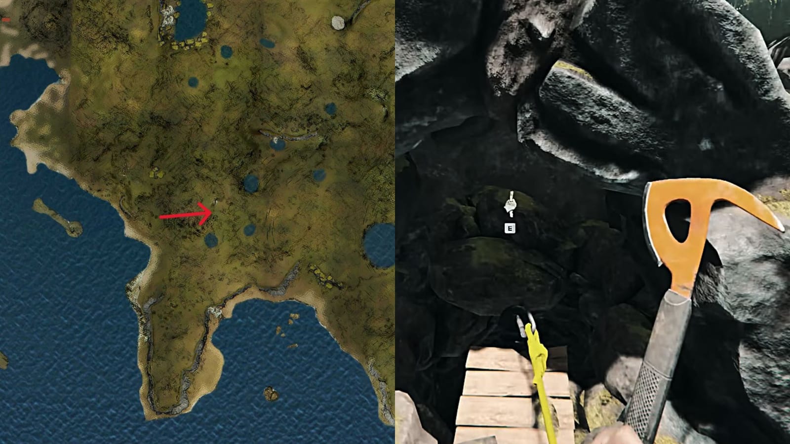 Where to find the Rebreather in The Forest
