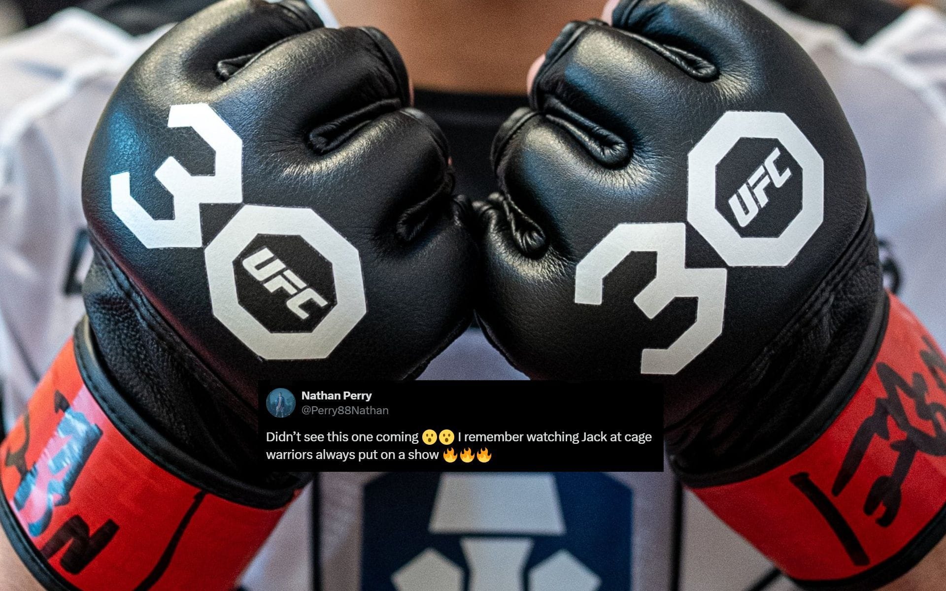 "Didn't see this coming" - Fans taken aback as 29-year-old UFC fighter ...