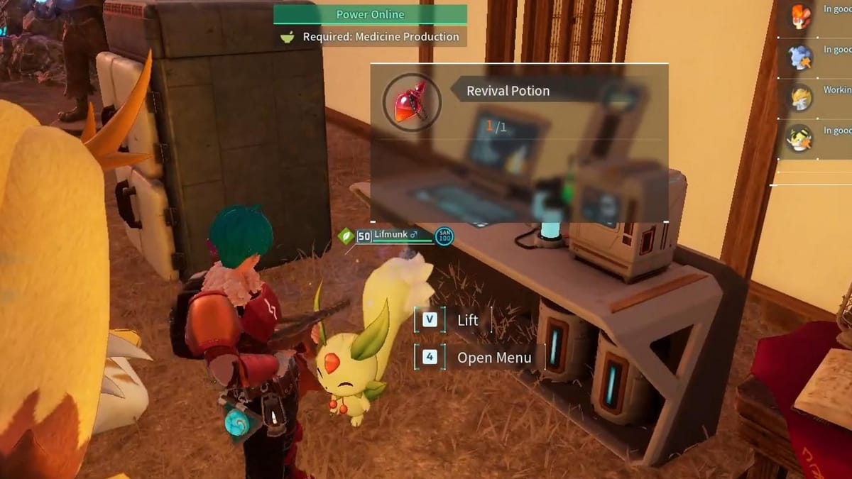 How to obtain Revival Potion in Palworld