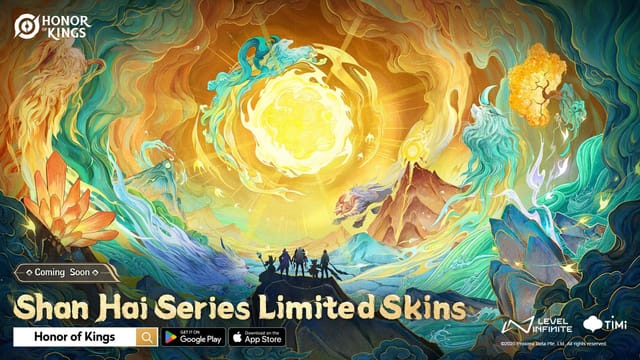 Honor of Kings Shan Hai Skin series: Launch date, heroes, and details ...