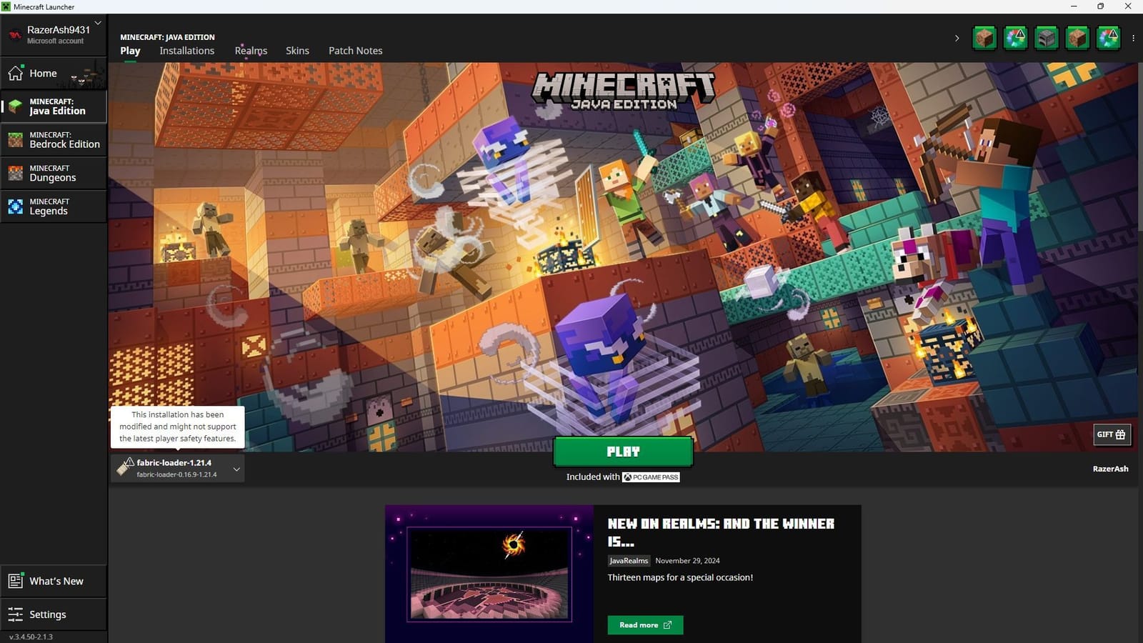 How to get Minecraft Sodium 1.21.4