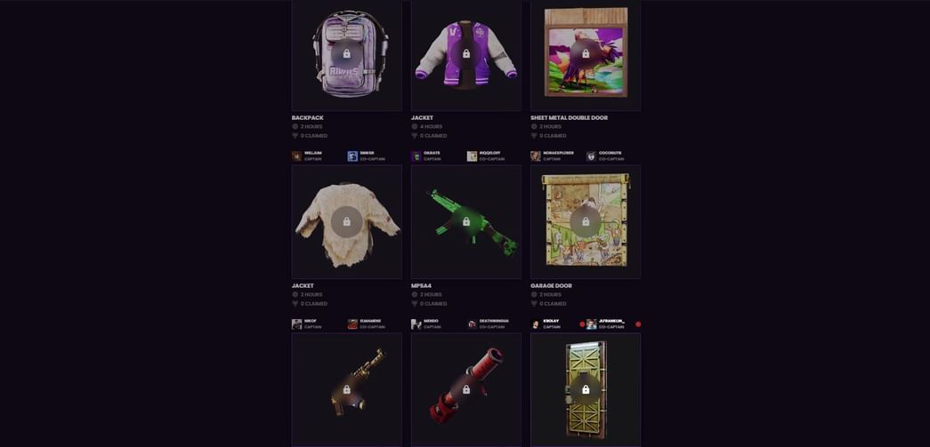 Rust Twitch Rivals drops: Start date, all rewards, and how to unlock