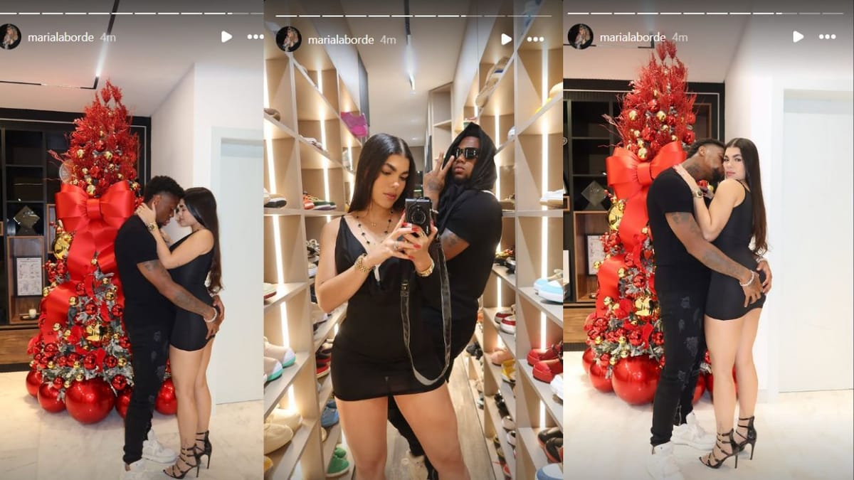 In Pictures: Ronald Acuna Jr.'s wife Maria Laborde cozies up with ...