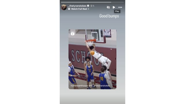 5-star SF Tyran Stokes drops 2-word reaction to his performance at the ...