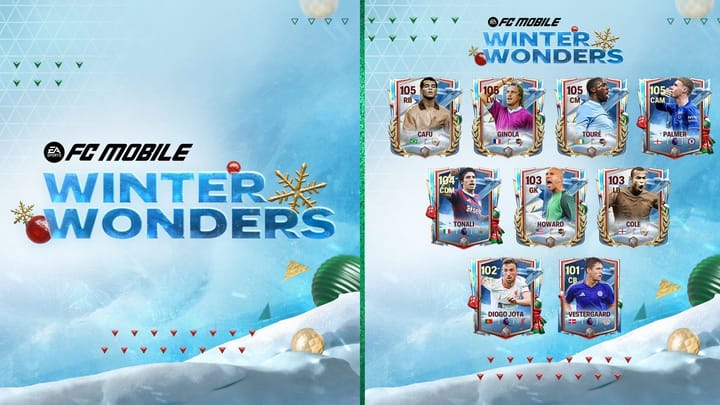 EA Sports announces EA FC Mobile Winter Wonders promo cards