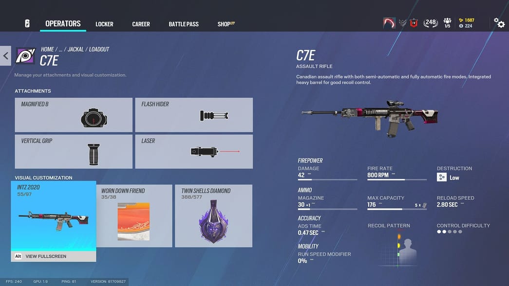 Best Jackal loadout in Rainbow Six Siege