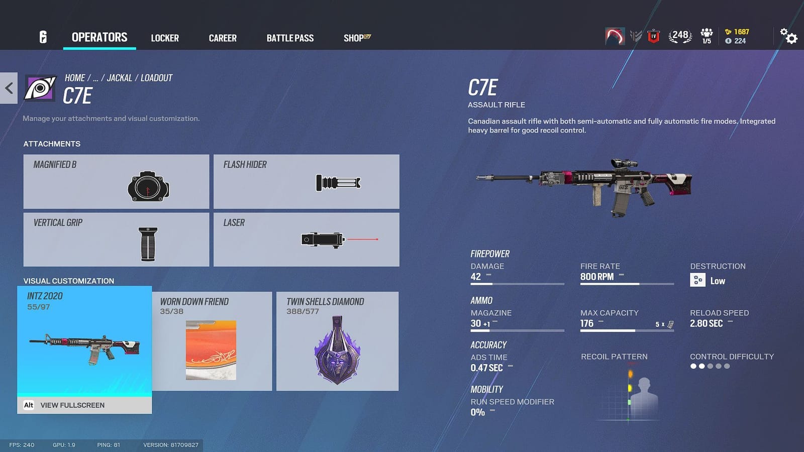 Best Jackal loadout in Rainbow Six Siege