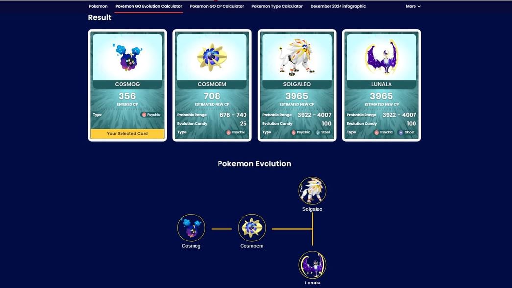 How to evolve Cosmog into Solgaleo and Lunala in Pokemon GO?