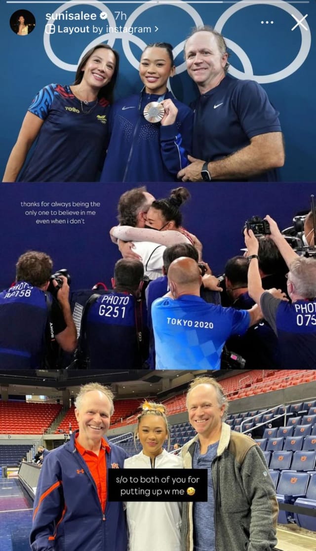 "2nd dad"- Suni Lee pens a heartfelt note on her coach Jess Graba's ...