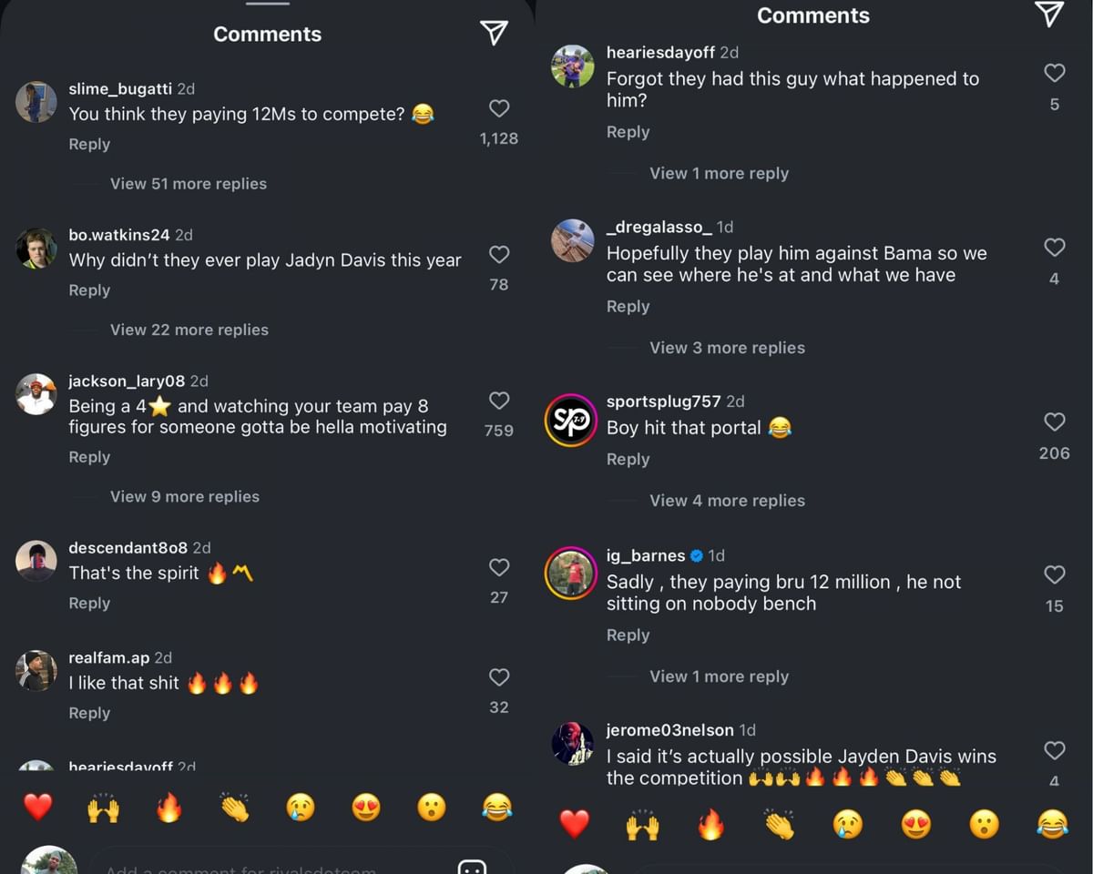 "You think they paying 12Ms to compete": Michigan fans react to Jadyn Davis comments on ...