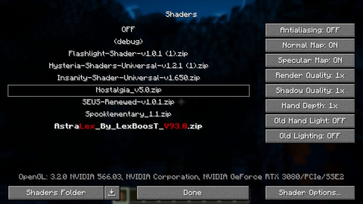 How to use shaders in Minecraft 1.21.4