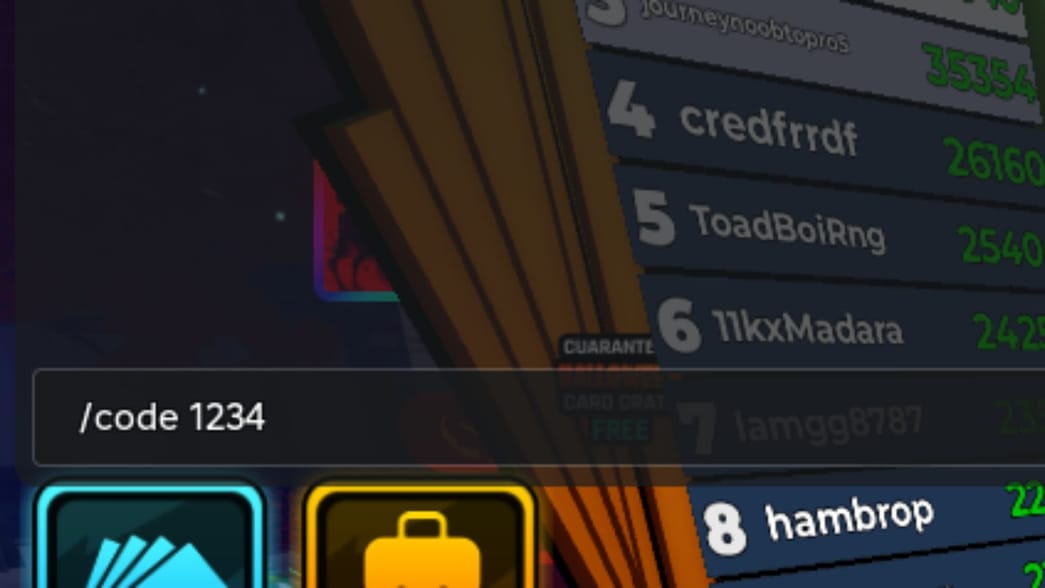 Anime Card Master codes (December 2025)