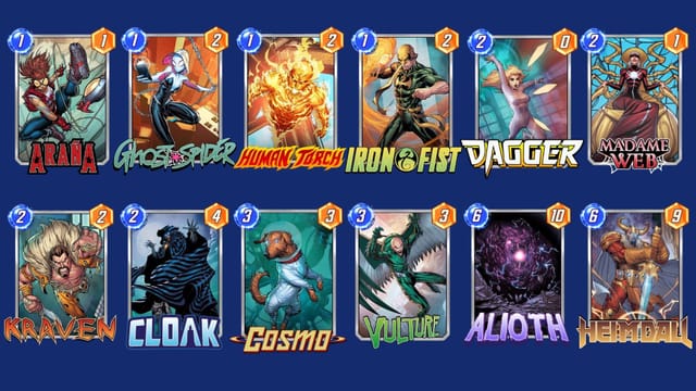 5 best Marvel Snap Cosmo decks