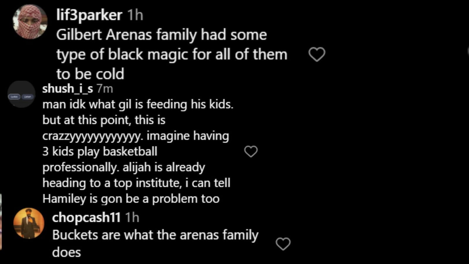 “It runs in the Arenas family”: Hoops fans heap praise as Gilbert ...