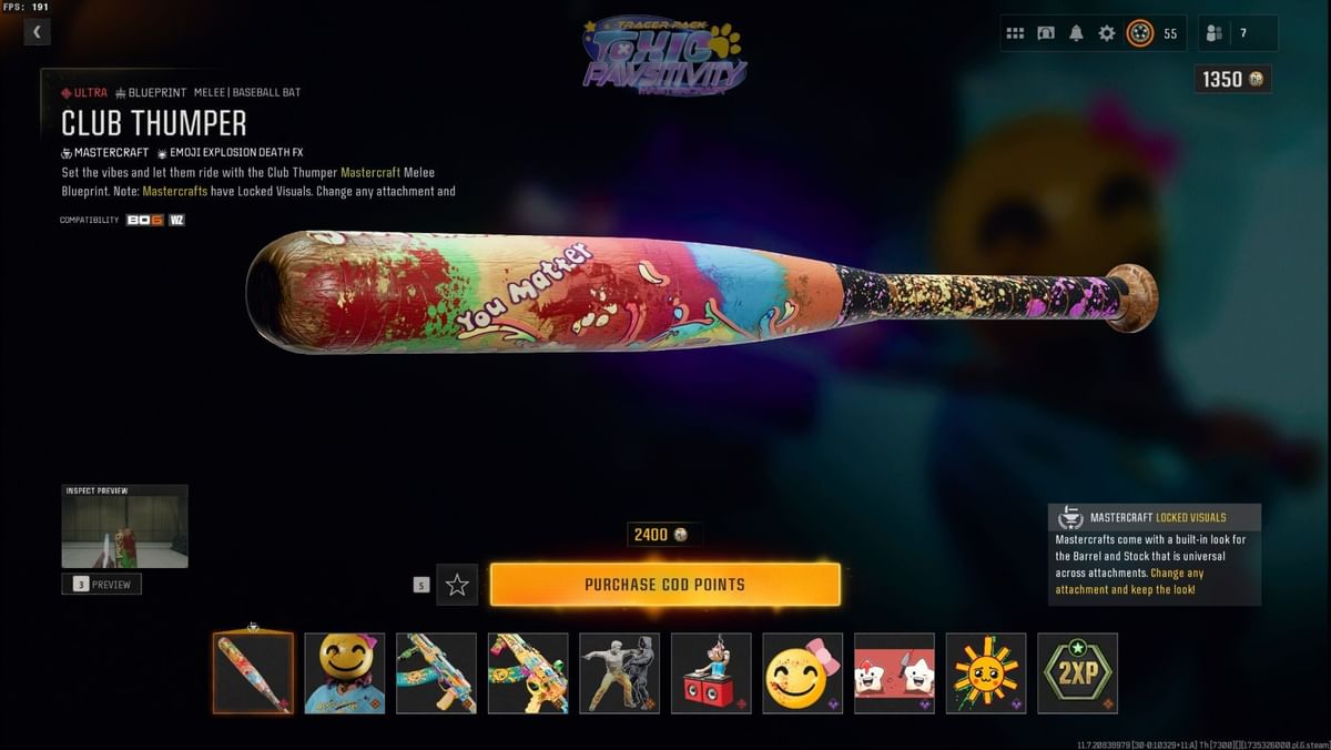 Toxic Pawsitivity Mastercraft Tracer Pack in Black Ops 6 and Warzone ...