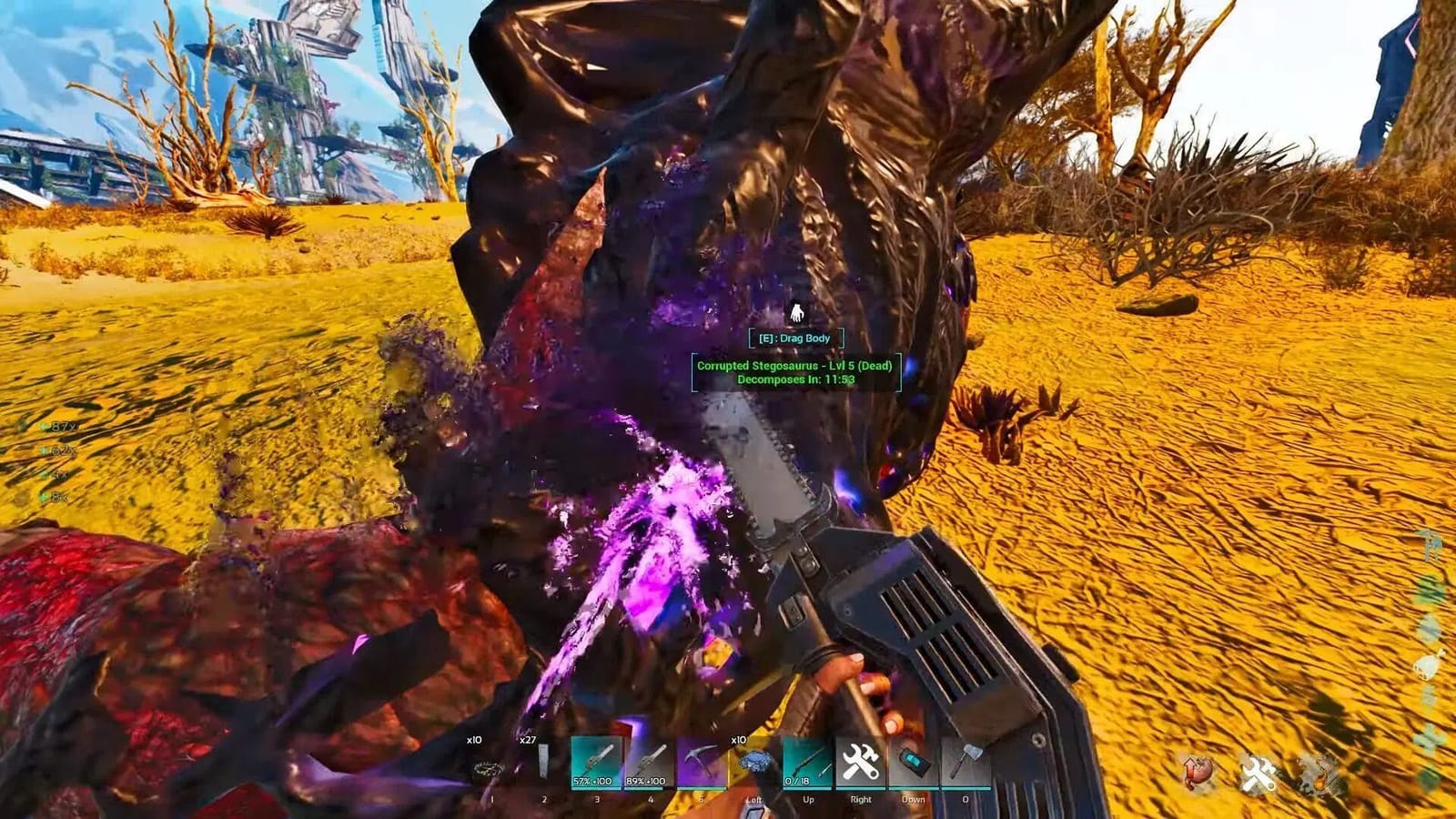 4 best ways to farm Polymer in ARK Survival Ascended Extinction