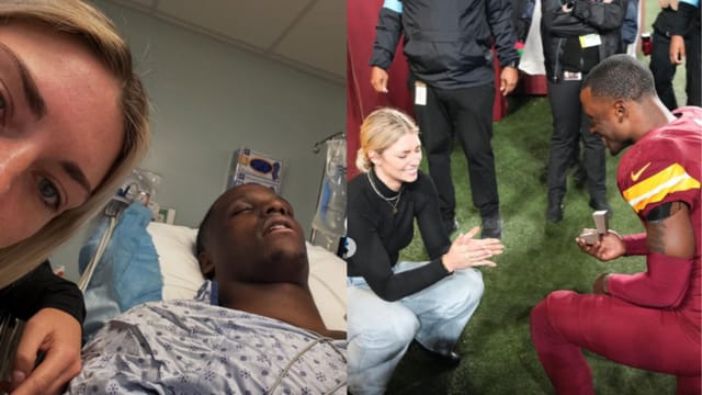 PICS: Commanders Safety Jeremy Reaves shares emotional story about his ...