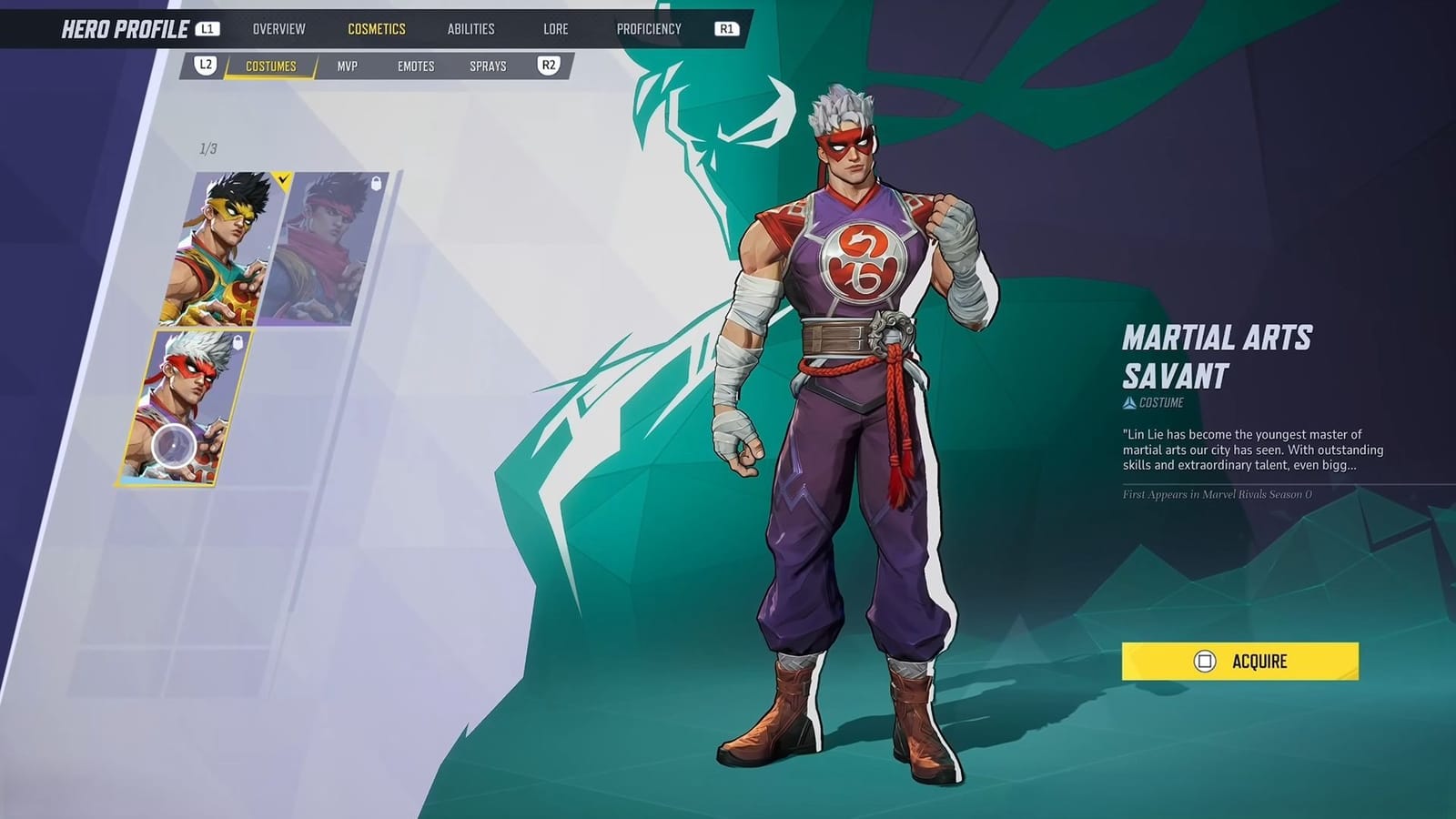 All Marvel Rivals Iron Fist skins: Tier list and prices