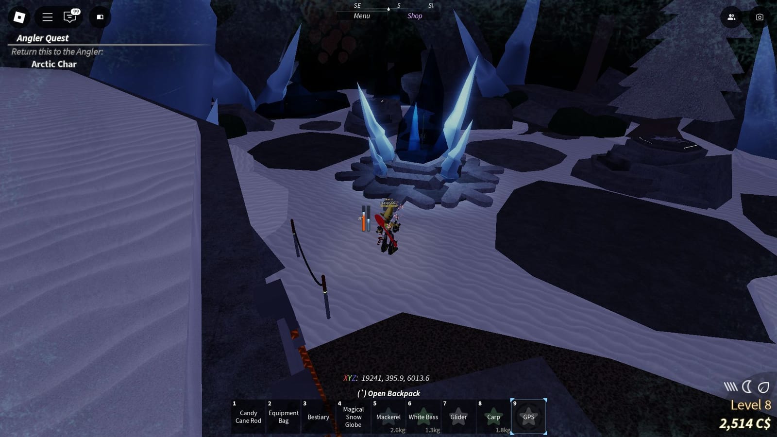 How to get the Crystalized Rod in Fisch
