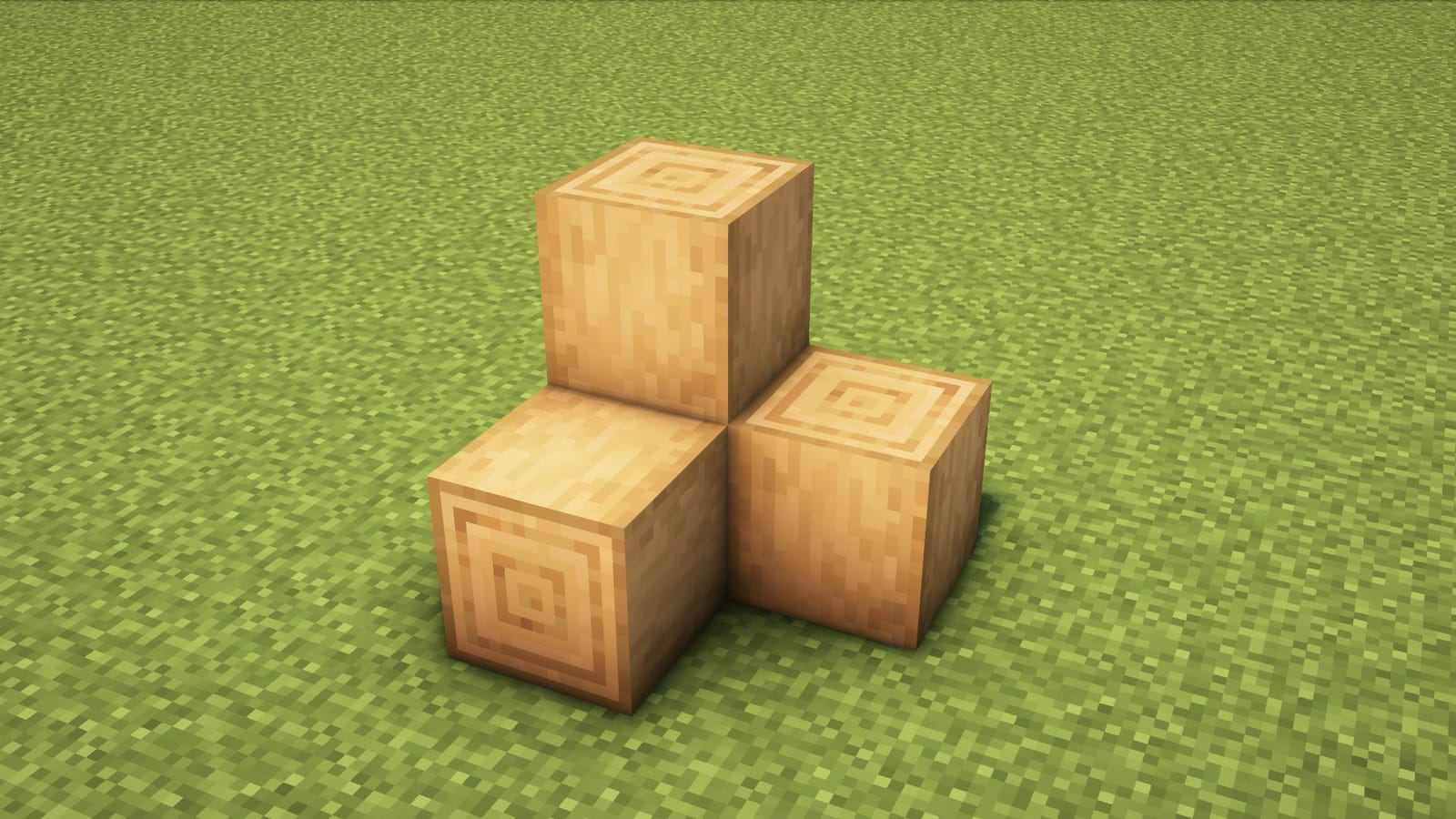 All colors of wood in Minecraft