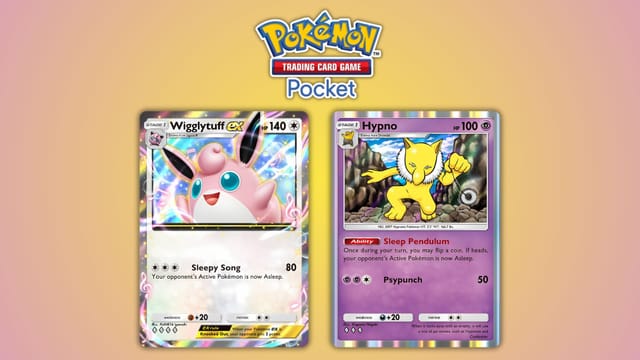 Best sleep deck in Pokemon TCG Pocket (Wigglytuff ex and Hypno)