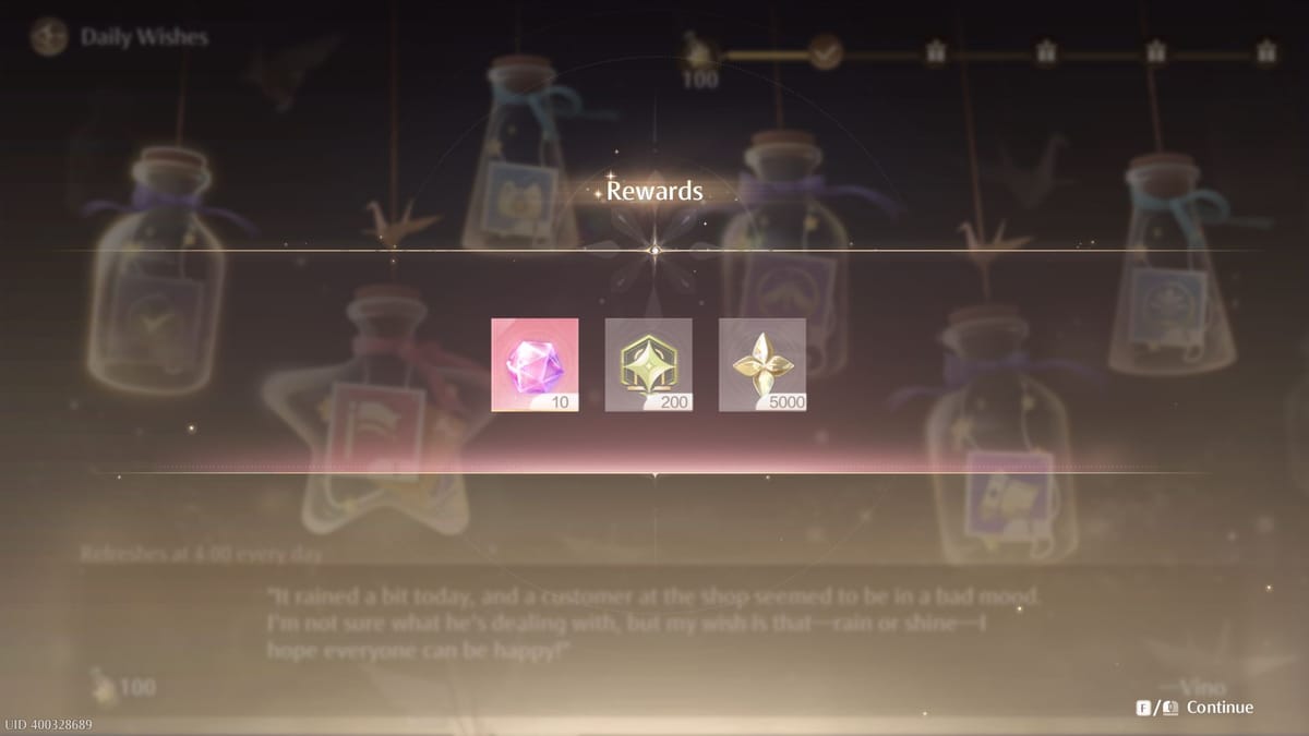 Infinity Nikki daily tasks guide: How to unlock, rewards, and more