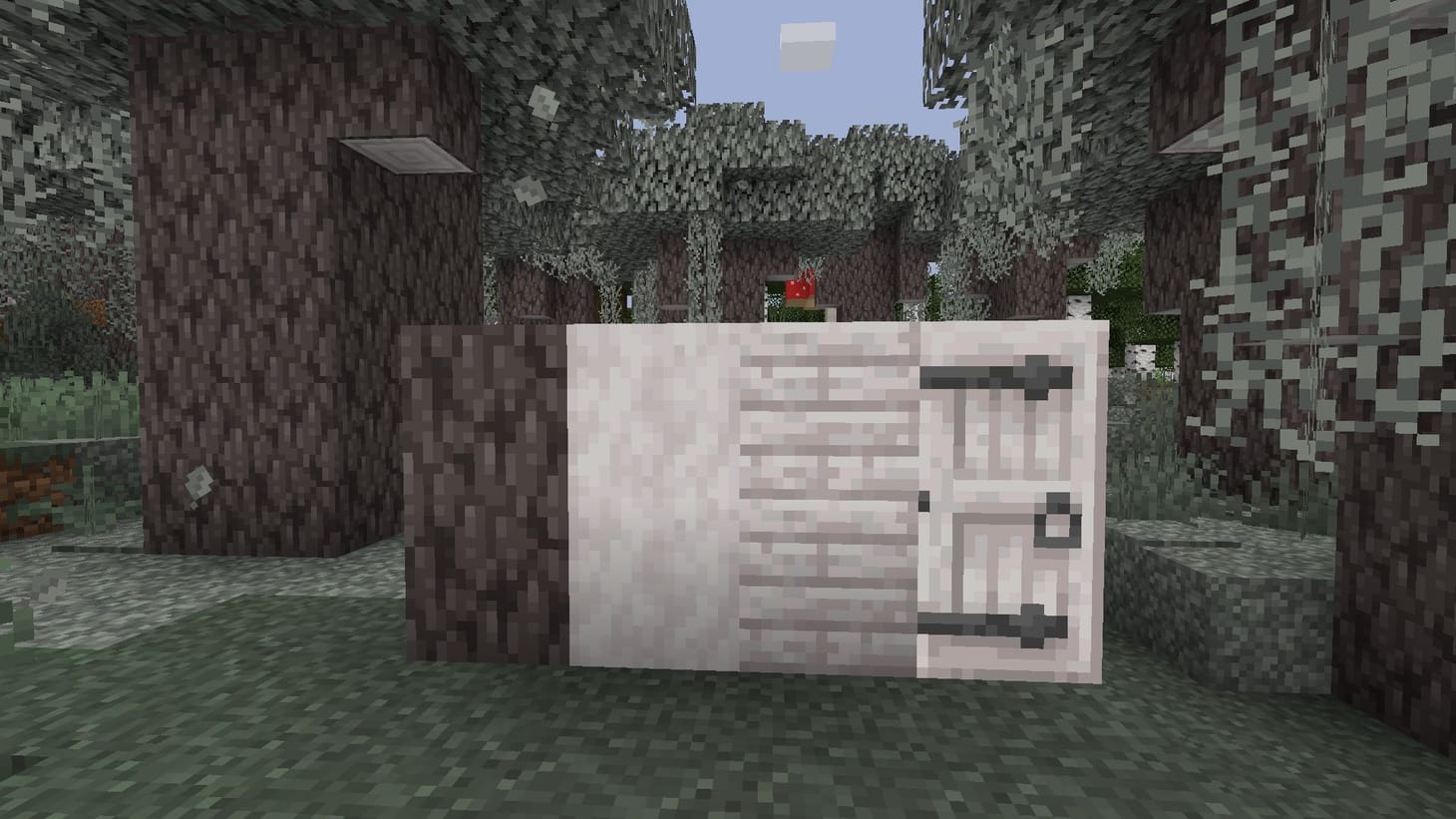 Every type of wood in Minecraft