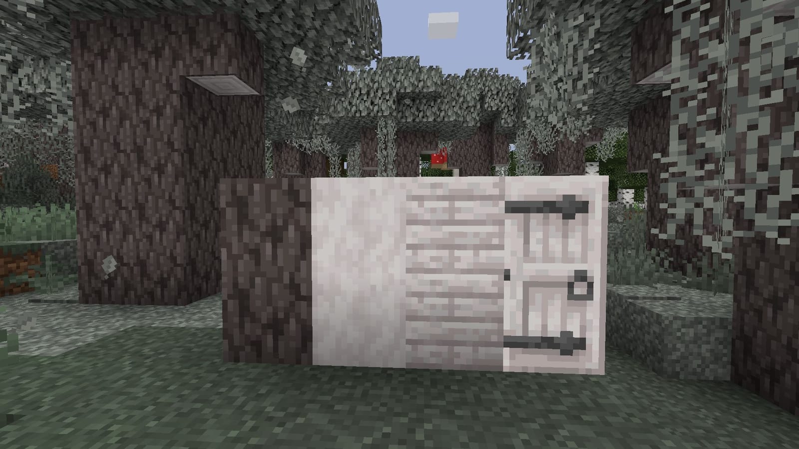 Every type of wood in Minecraft