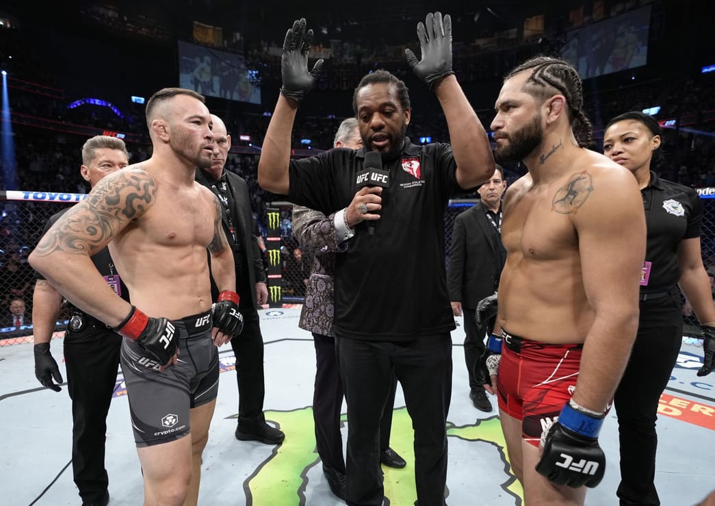 What happened between Colby Covington and Jorge Masvidal?