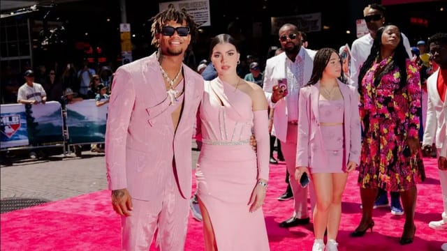 In Photos: Ronald Acuna Jr.'s wife Maria Laborde turns heads in chic ...