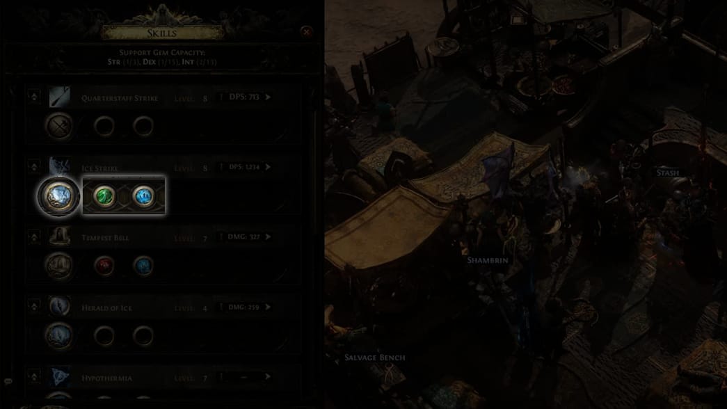 Path of Exile 2: Skill Gems and Gemcutting guide