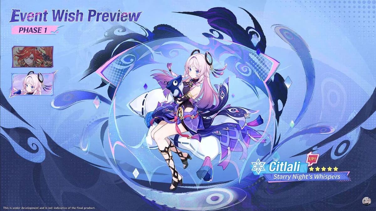 Genshin Impact 5.3 Citlali release date and banner