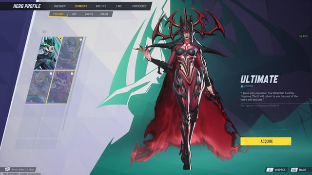 All Marvel Rivals Hela skins: Tier list, prices, and more