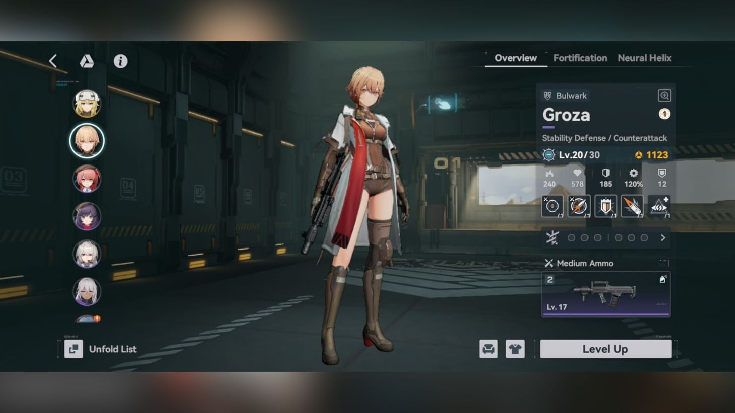 How to upgrade characters in Girls' Frontline 2 Exilium