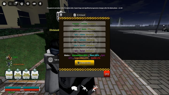 Beast Force codes (April 2025)