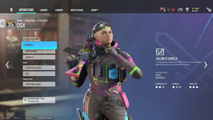 Best Osa loadout in Rainbow Six Siege