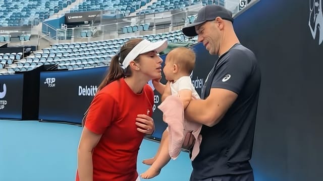 New mother Belinda Bencic shares adorable glimpses of 'traveling the world' with daughter Bella