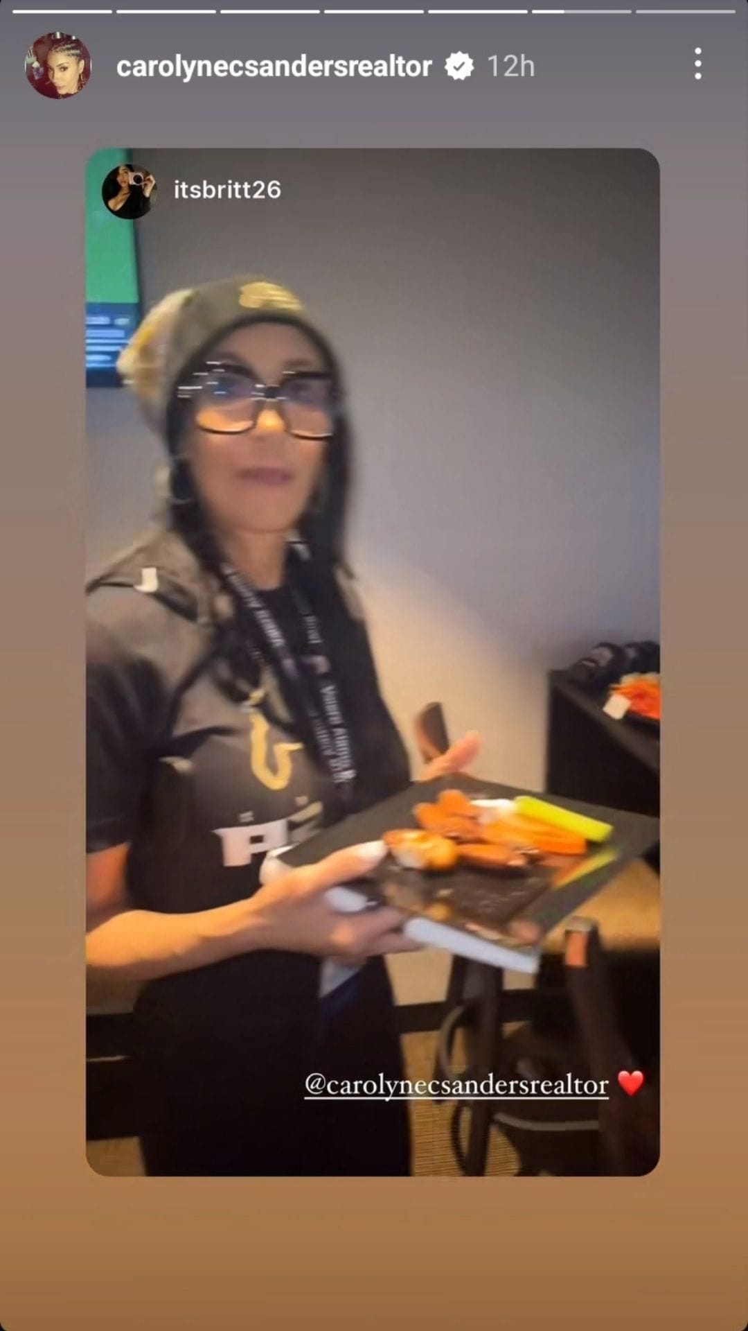 Coach Prime's ex-wife Carolyne Chambers enjoyed VIP treatment with ...