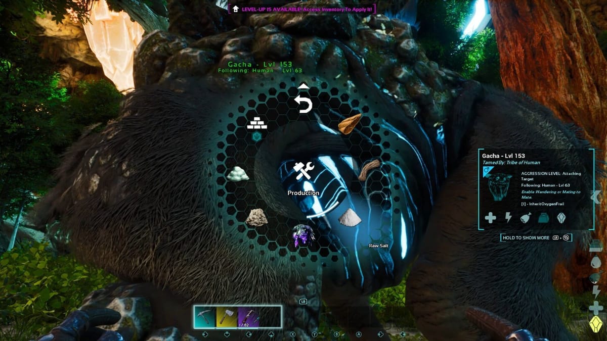 Gacha in ARK Survival Ascended Extinction: How to tame Gacha in ARK ...