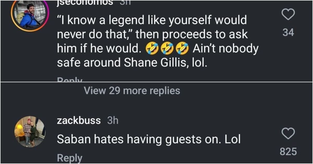 "Nick Saban hated him": CFB fans hilariously roast Shane Gillis after ...