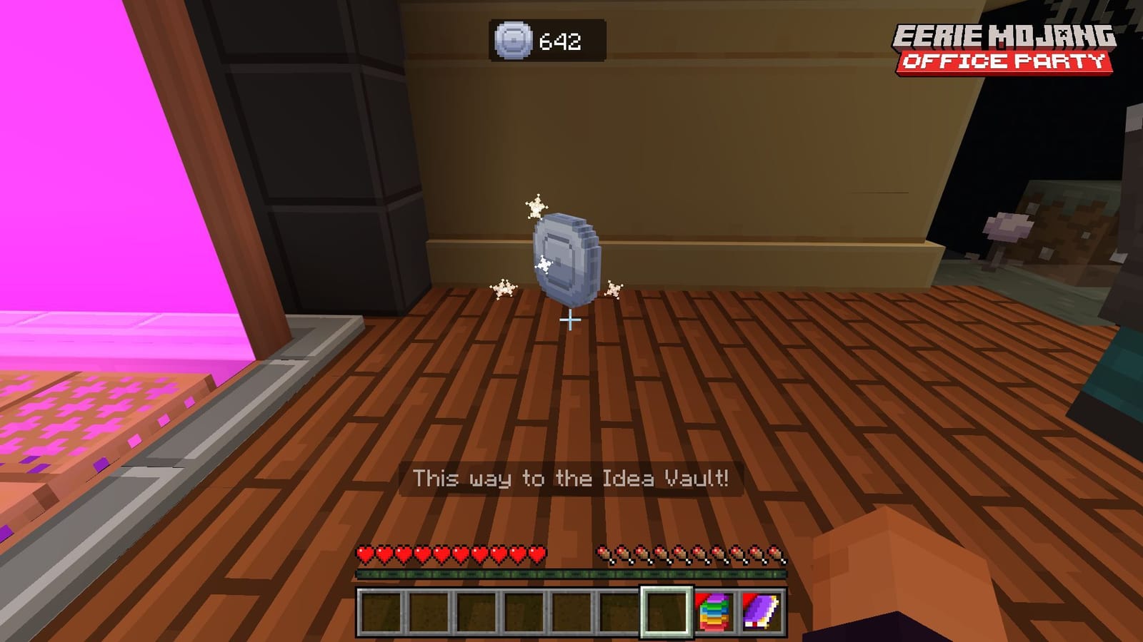 Minecraft Eerie Mojang Office party: All challenges and solutions