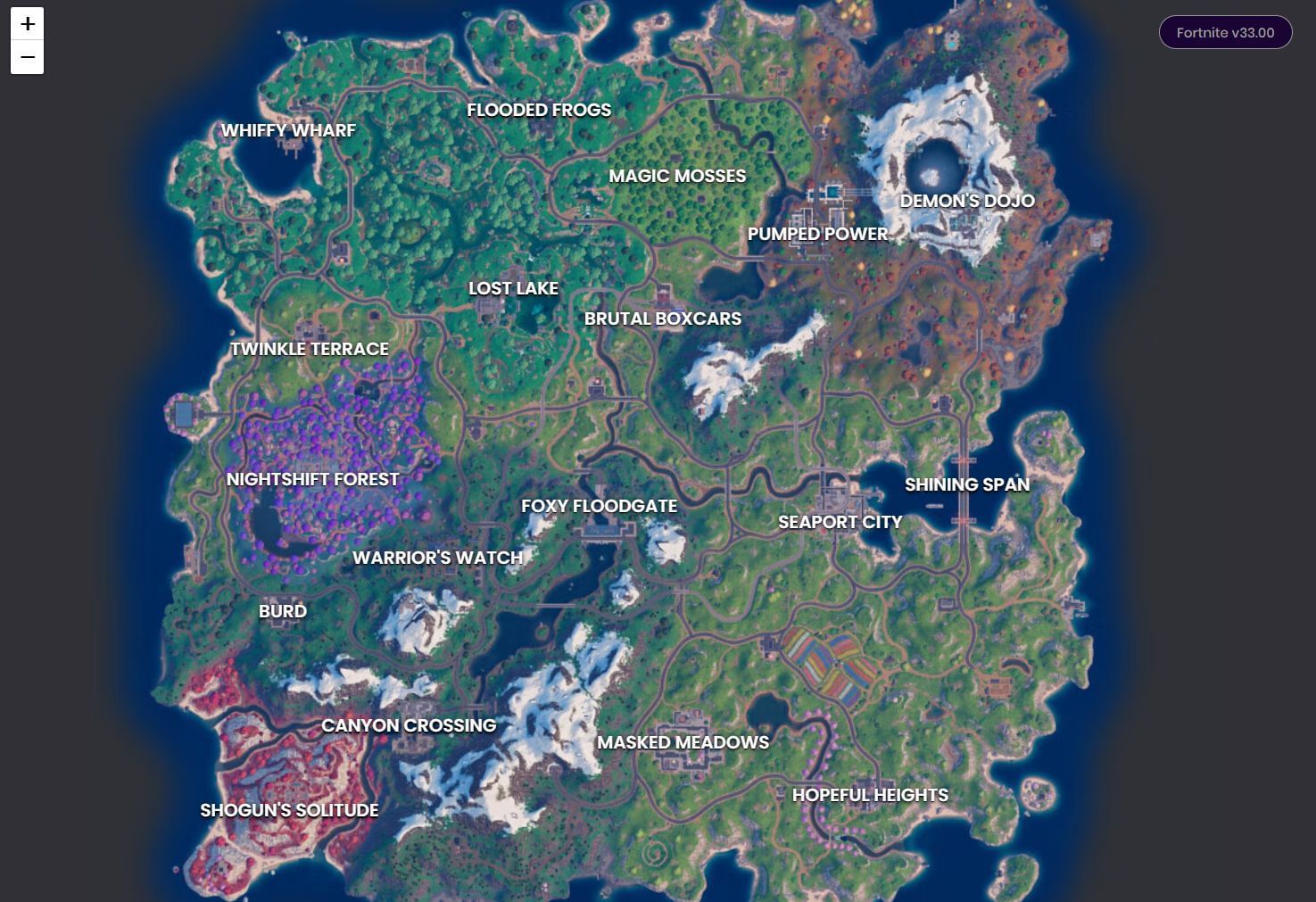 What are Named Locations in Fortnite? Explained