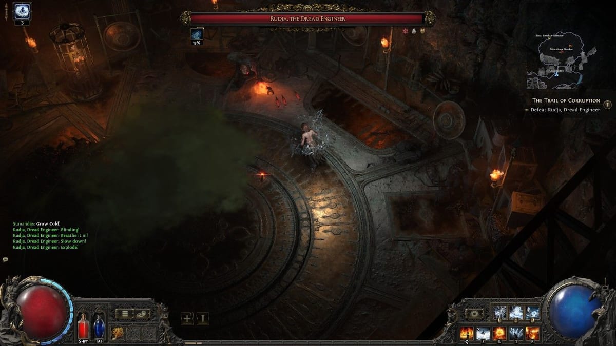 Path of Exile 2 Rudja the Dread Engineer boss guide